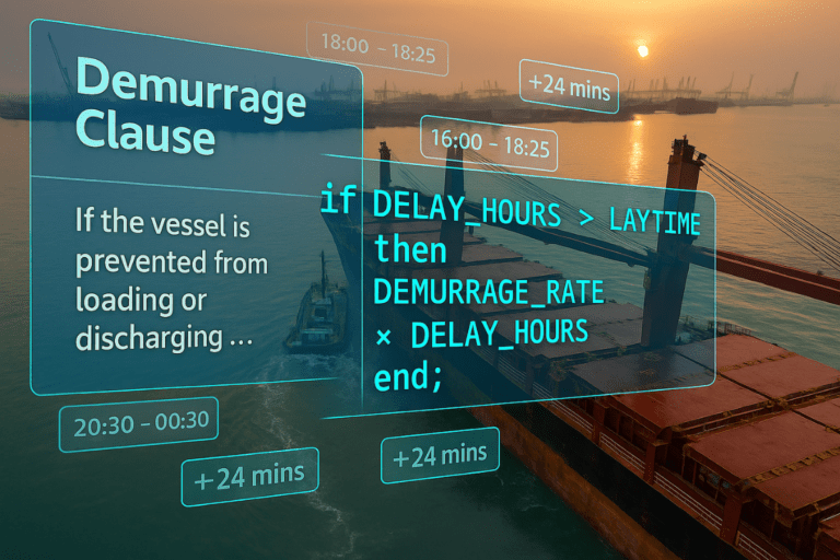AI in Demurrage Management: Faster Claims, Smarter Contracts